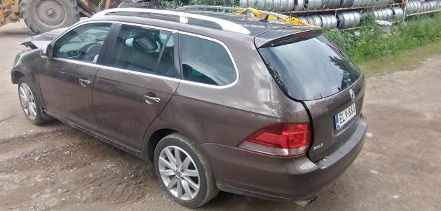 Purkuauto - VW Golf VI 1,4 tsi -11 autom. ruskea farmari 2011 Bensiini ...