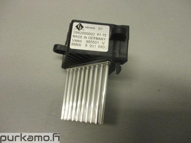 Lämmityslaitteen puhaltimen vastus BMW E39 523iA Sed 6931680 Sedan - Autopurkaamot.com ...